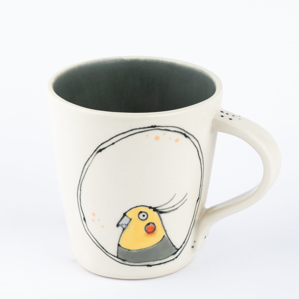 Hank the Pigeon Mug - ezme designs