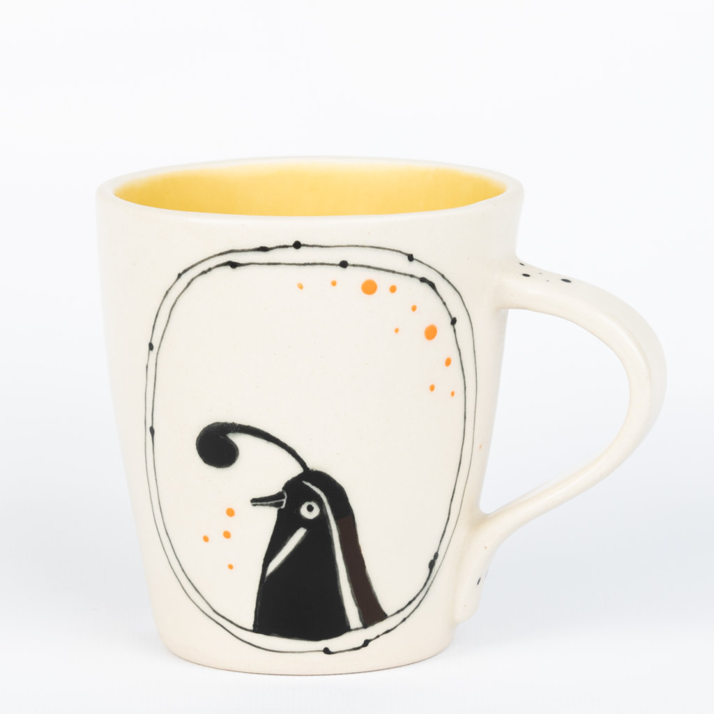 Hank the Pigeon Mug - ezme designs